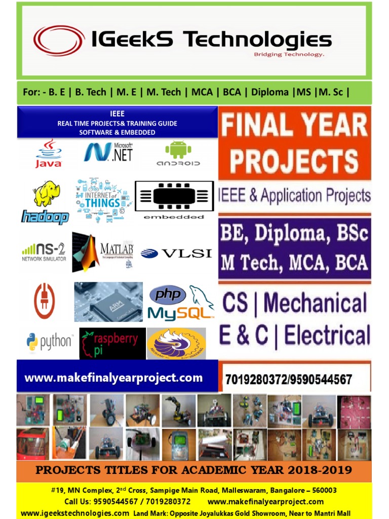 Ieee 2018-2019 Electrical (Eee) Projects Abstracts | PDF | Battery ...