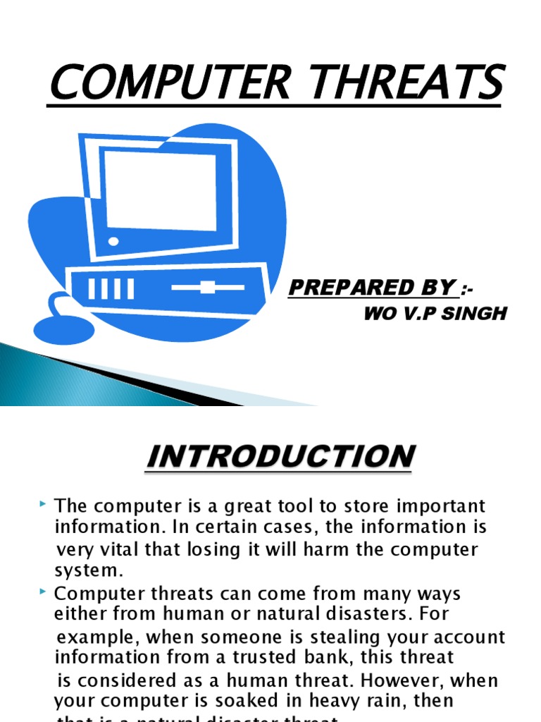 Understanding Computer Threats | PDF | Malware | Computer Virus