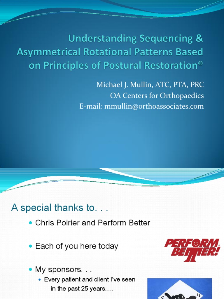 Understanding Sequencing Asymmetrical Rotational Patterns PDF | PDF ...