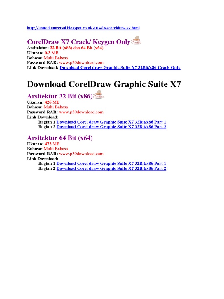 Coreldraw Graphic Suite X7 | PDF
