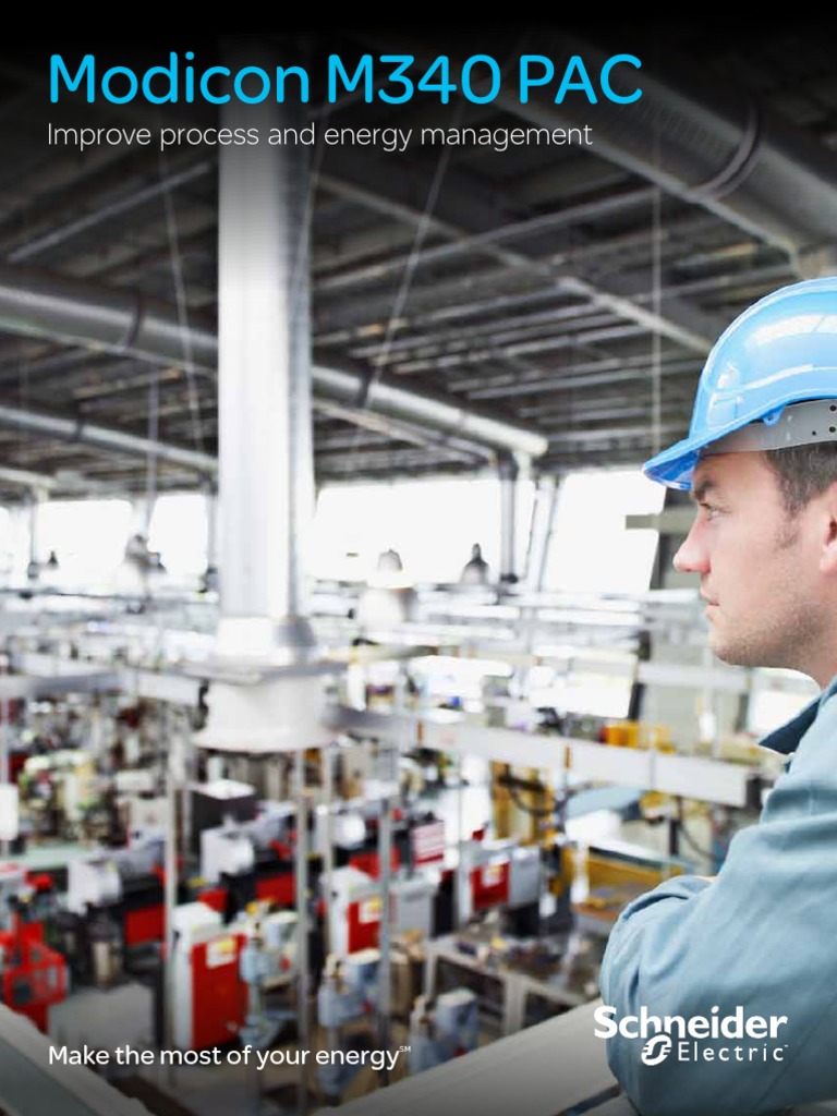 Modicon M340 Improve Process and Energy Management | PDF | Programmable ...