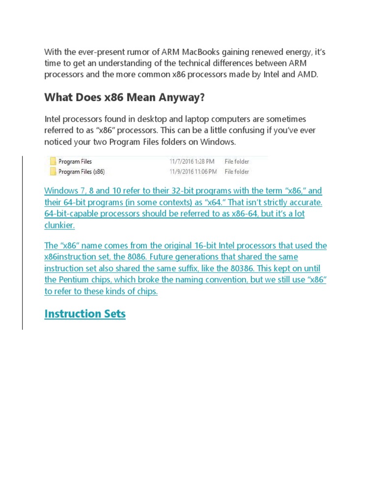 what-does-x86-mean-anyway-instruction-sets-pdf-arm-architecture