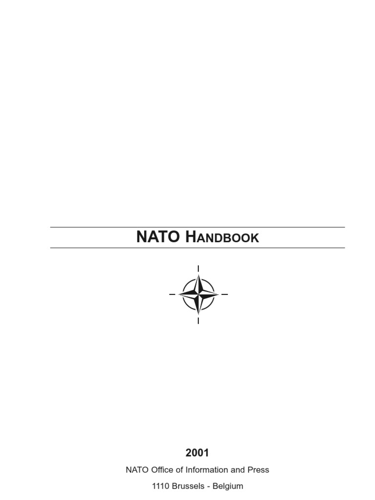 NATO Handbook | PDF | Nato | European Union