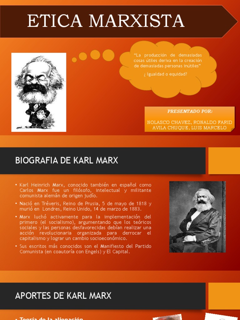ETICA MARXISTA | Karl Marx | marxismo