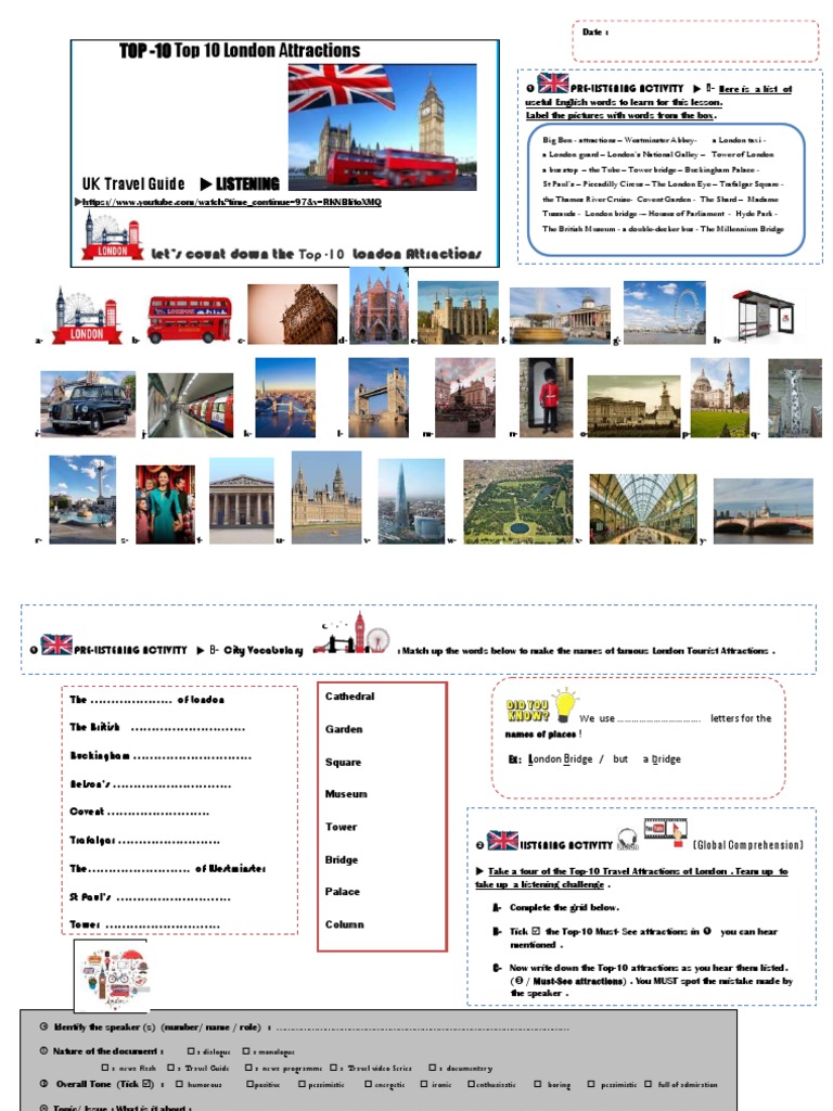 London Travel Guide for Tourists | PDF | London