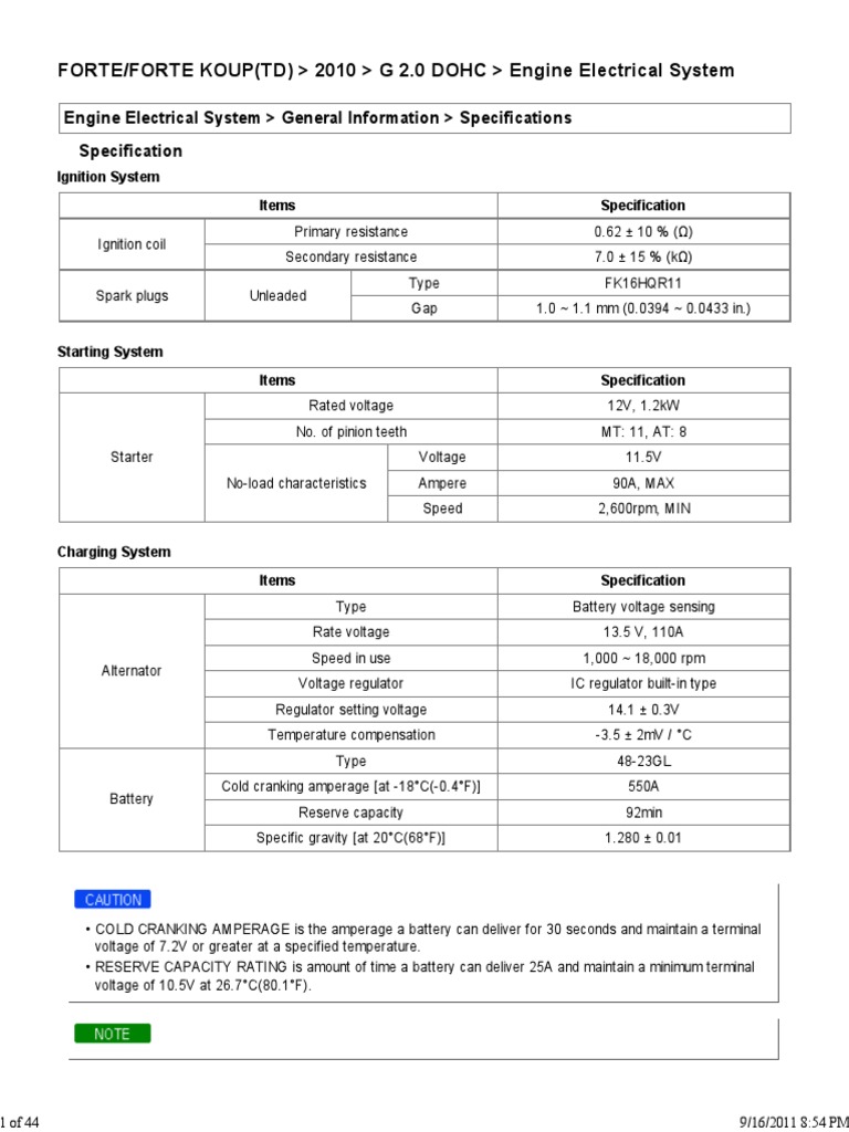 Engine Electrical Systems Guide | PDF | Ignition System | Electrical ...