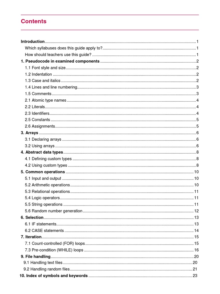 Alevel Computer Science (Pseudocode Notes) | PDF | Parameter (Computer ... Alevel Computer Science (Pseudocode Notes) | PDF | Parameter (Computer ...