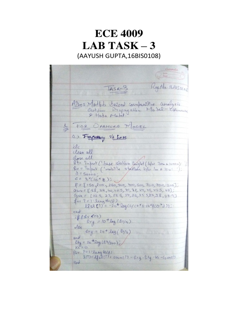 ECE 4009 Lab Task - 3: (AAYUSH GUPTA, 16BIS0108) | PDF