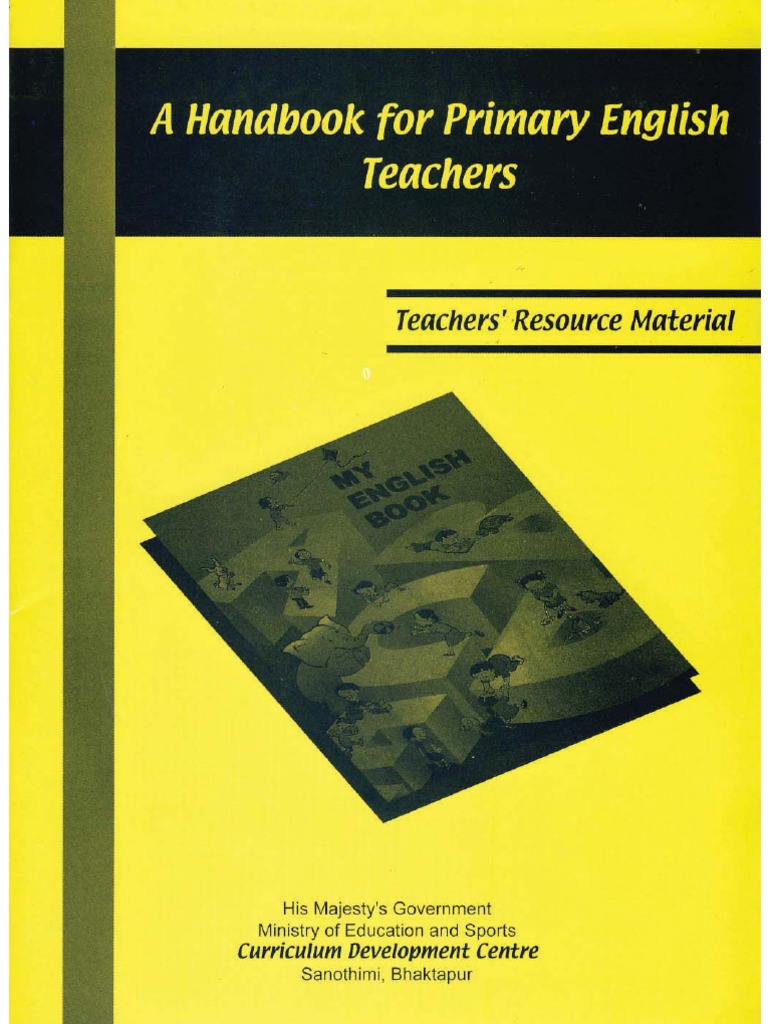 A Handbook For Primary English Teachers PDF | PDF