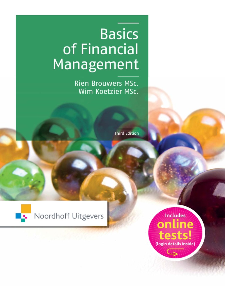 Basics of Financial Management | PDF | Nonprofit Organization | Economics