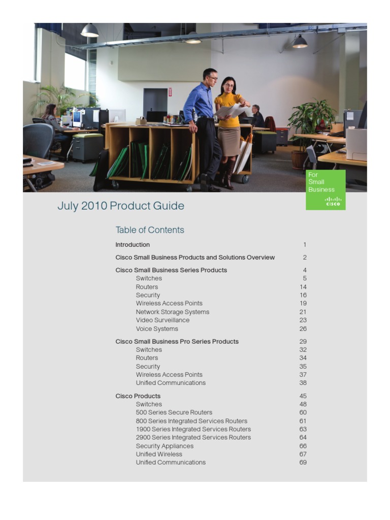 Small Business Product Guide - July 2010 Edition | PDF
