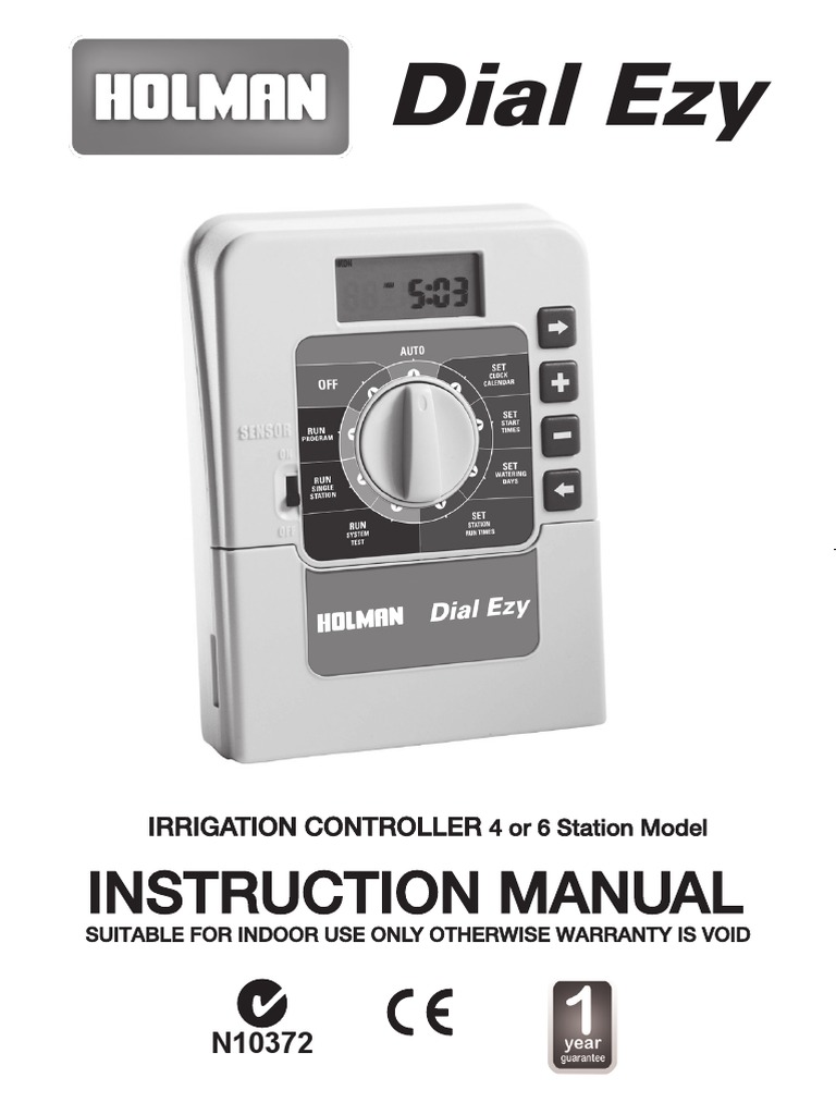 Dial Ezy: Instruction Manual | Download Free PDF | Power Supply | Fuse ...