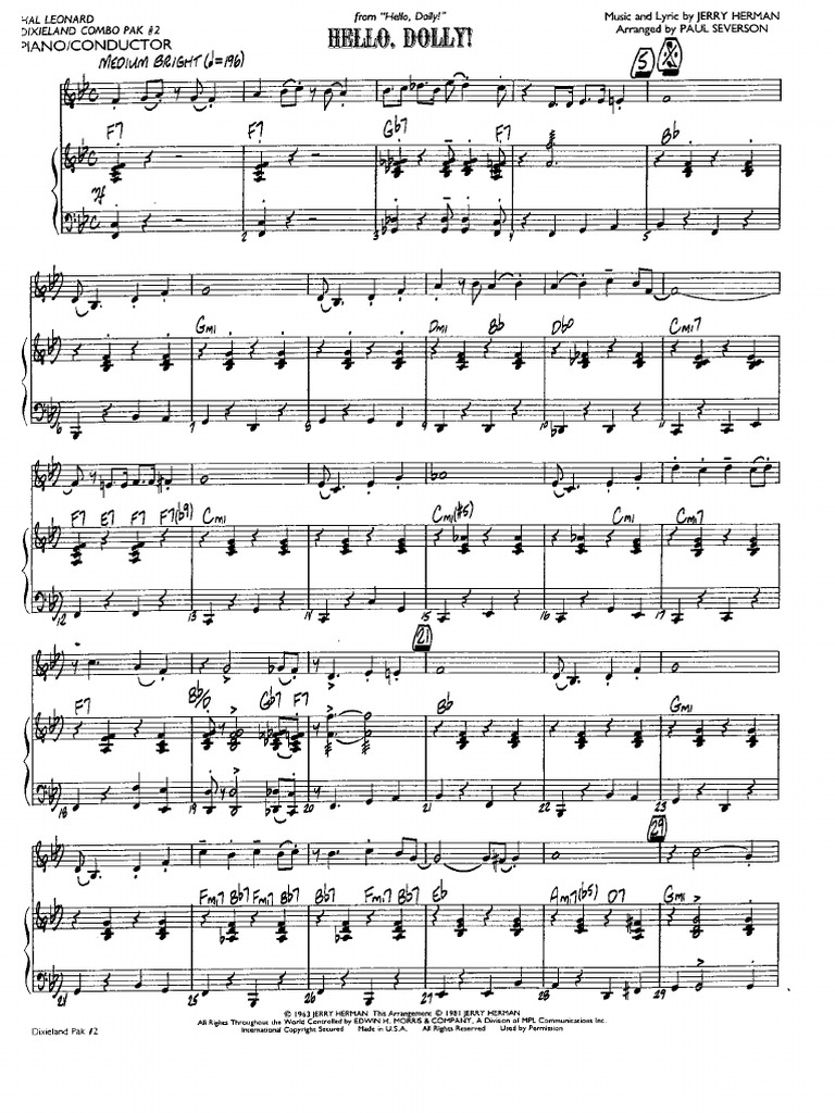 Hello Dolly | PDF