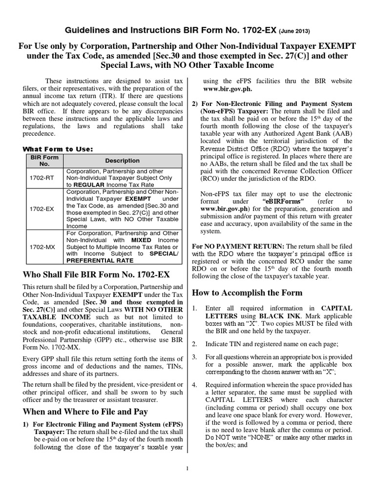 Tax Guidelines for Exempt Entities | PDF | Tax Deduction | Withholding Tax