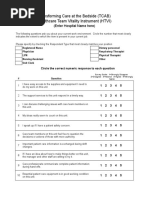 Modified Borg Dyspnea Scale Instructions | PDF