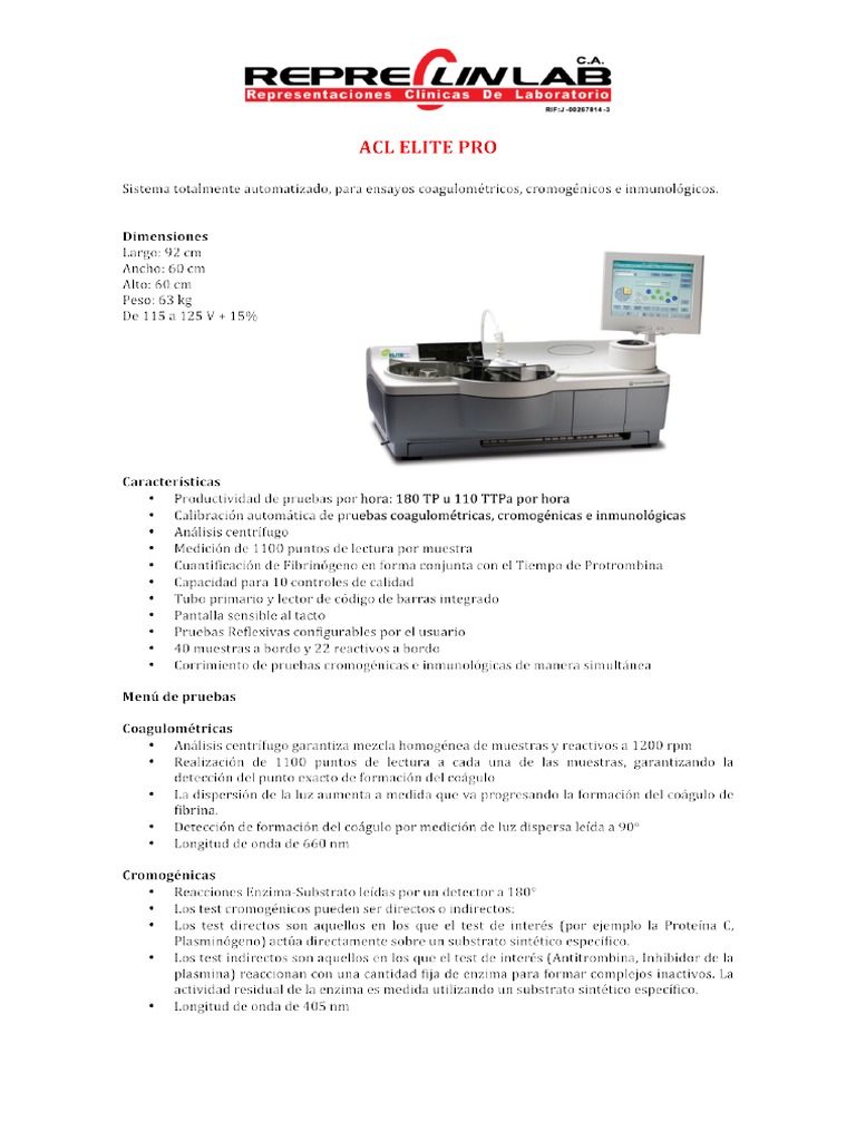 ACL Elite Pro | PDF