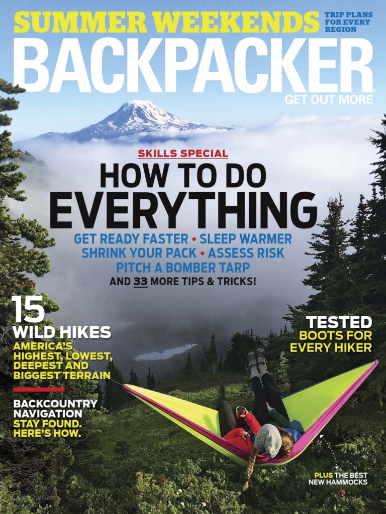 Backpacker August 2017 | PDF | Hiking | Trail