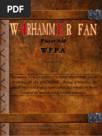 WFRP 4E Cheat Sheet Overview | PDF | Wound