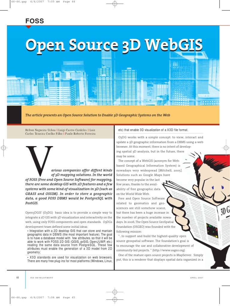 Open Source 3D WebGIS Solutions | PDF | Geographic Information System ...