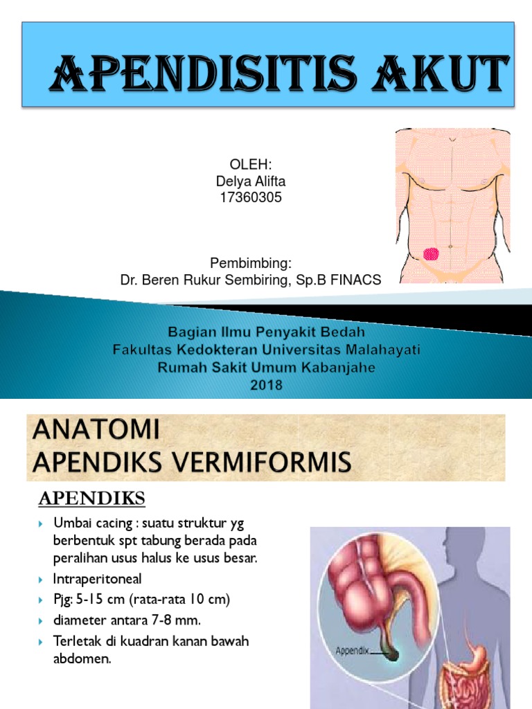 Apendisitis | PDF