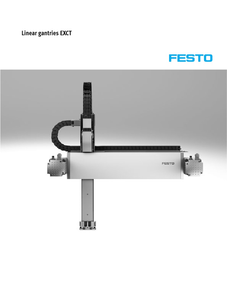 EXCT en Festo 2 Eixos | PDF | Torque | Bearing (Mechanical)