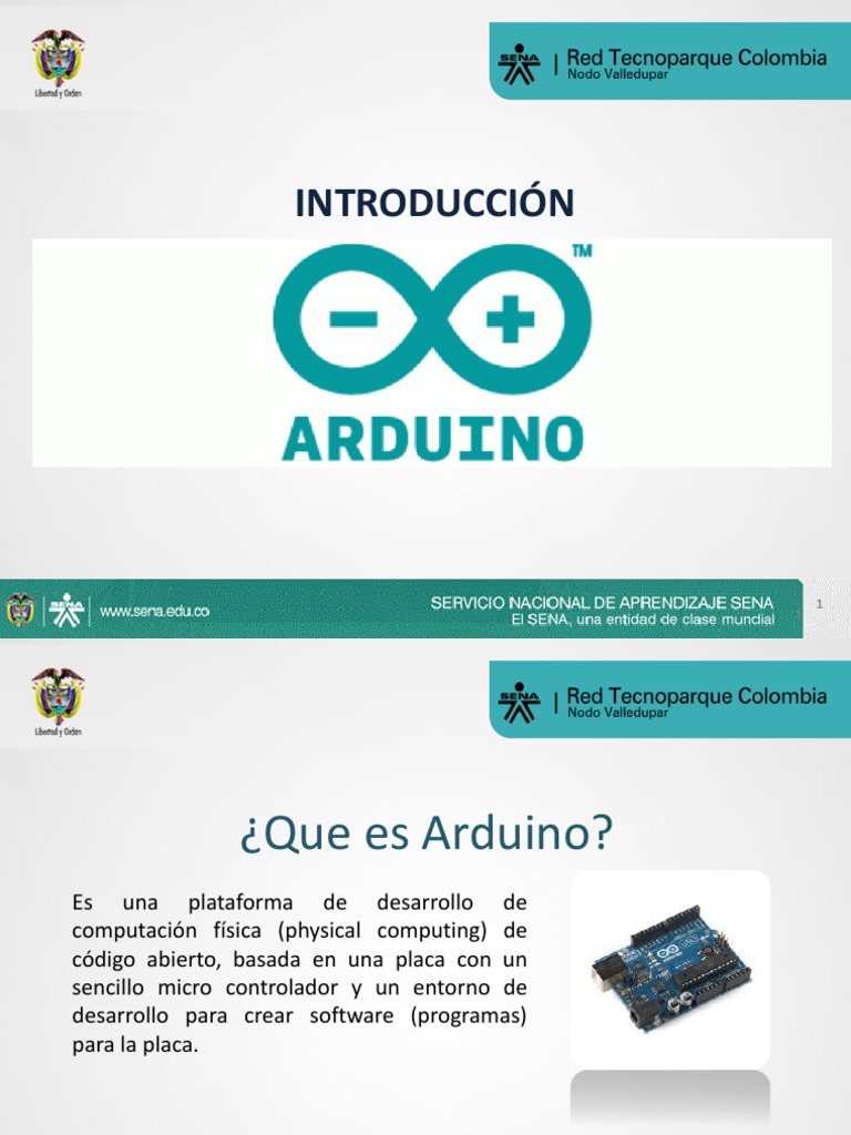 Introducción A Arduino | PDF | Arduino | Programa de computadora