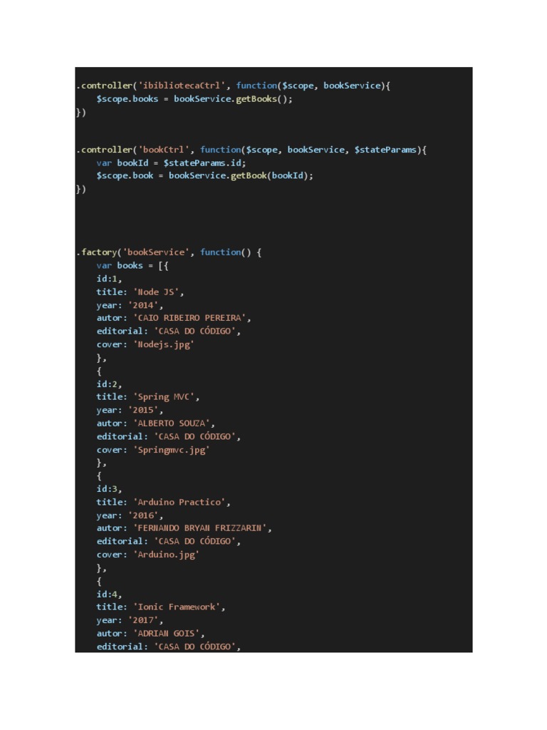 Function: Controller Getbooks | PDF