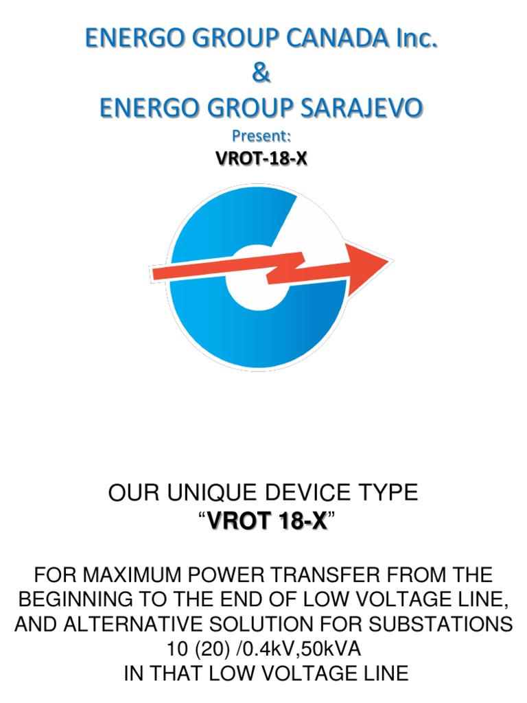 VROT - 18 English | Download Free PDF | Electric Power Distribution ...