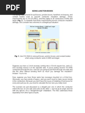 Sizing Junction Boxes Ecm Progress In Biomaterials Inspired By The