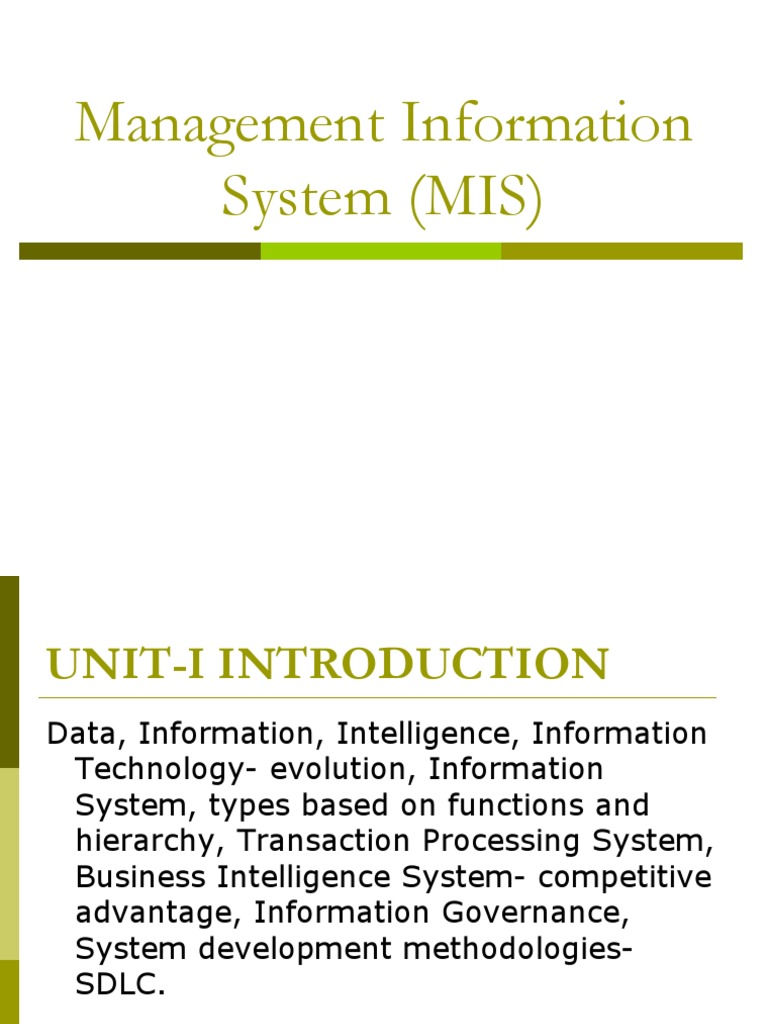 Comprehensive Guide to Management Information Systems | PDF | Software ...