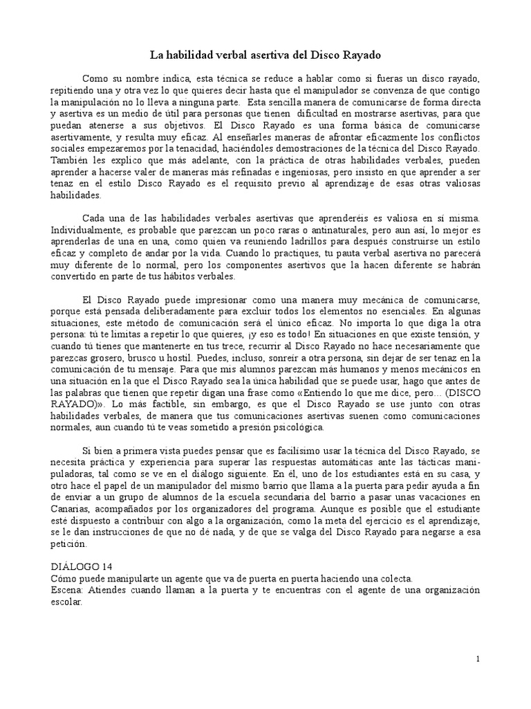 Disco Rayado Tu | PDF | Razón | Aprendizaje