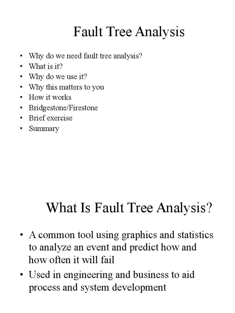 Fault Tree Analysis Guide | PDF | Systems Science | Systems Theory