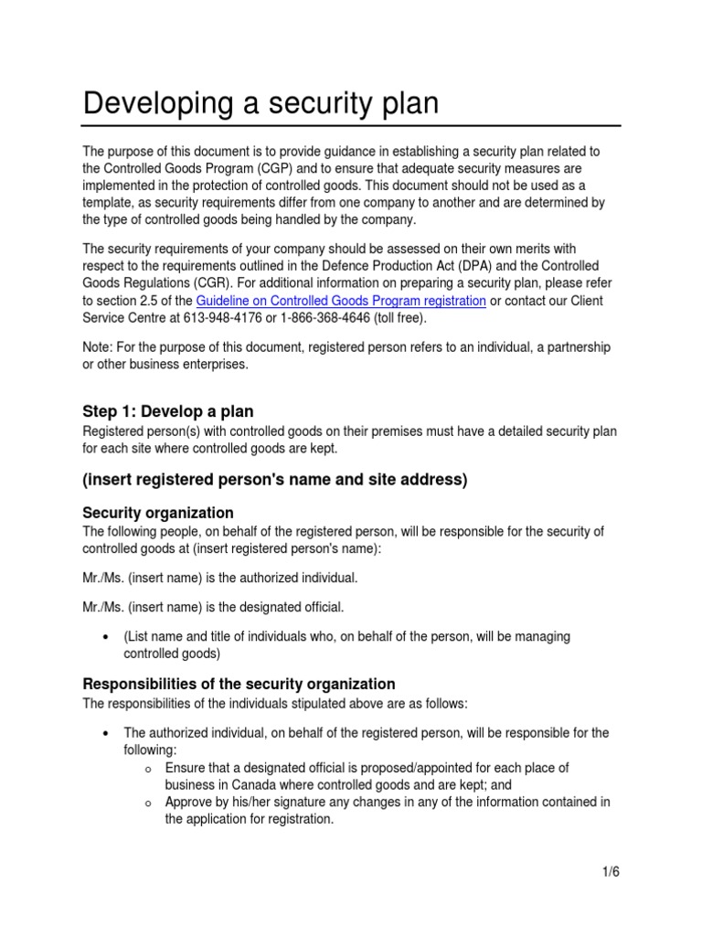 Developing A Security Plan | PDF | Virtual Private Network | Computer ...