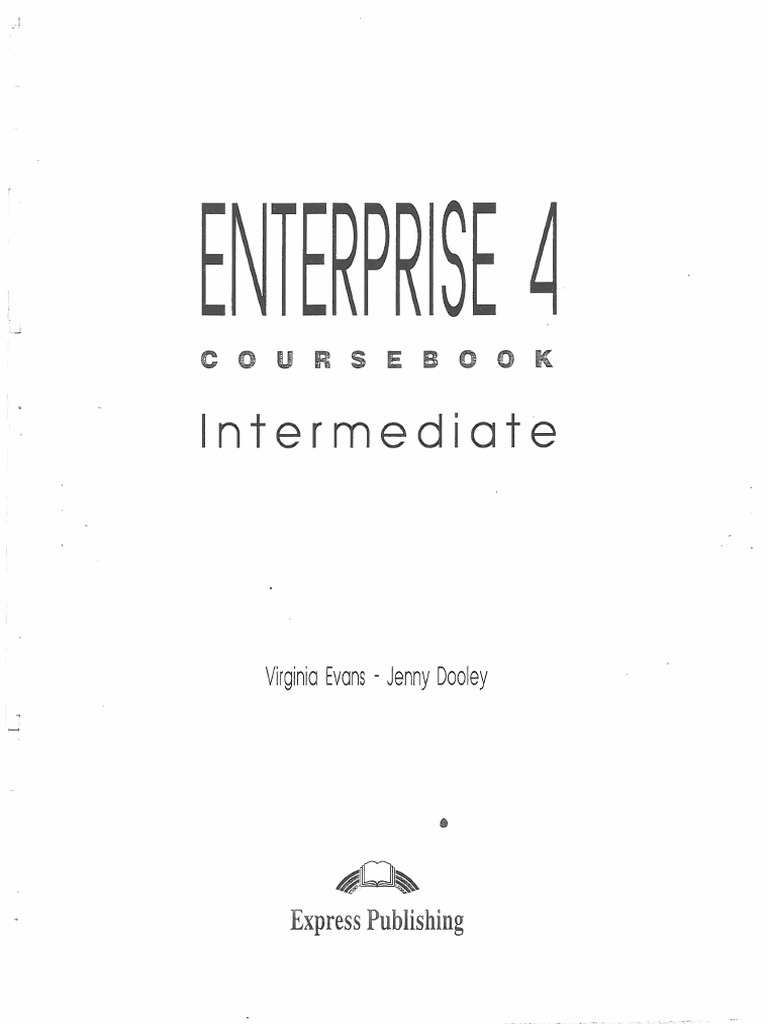 Enterprise 4 Coursebook Intermediate PDF | PDF