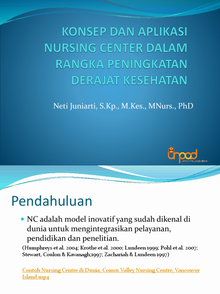 Konsep Dan Aplikasi Nursing Center PPN 33 | PDF