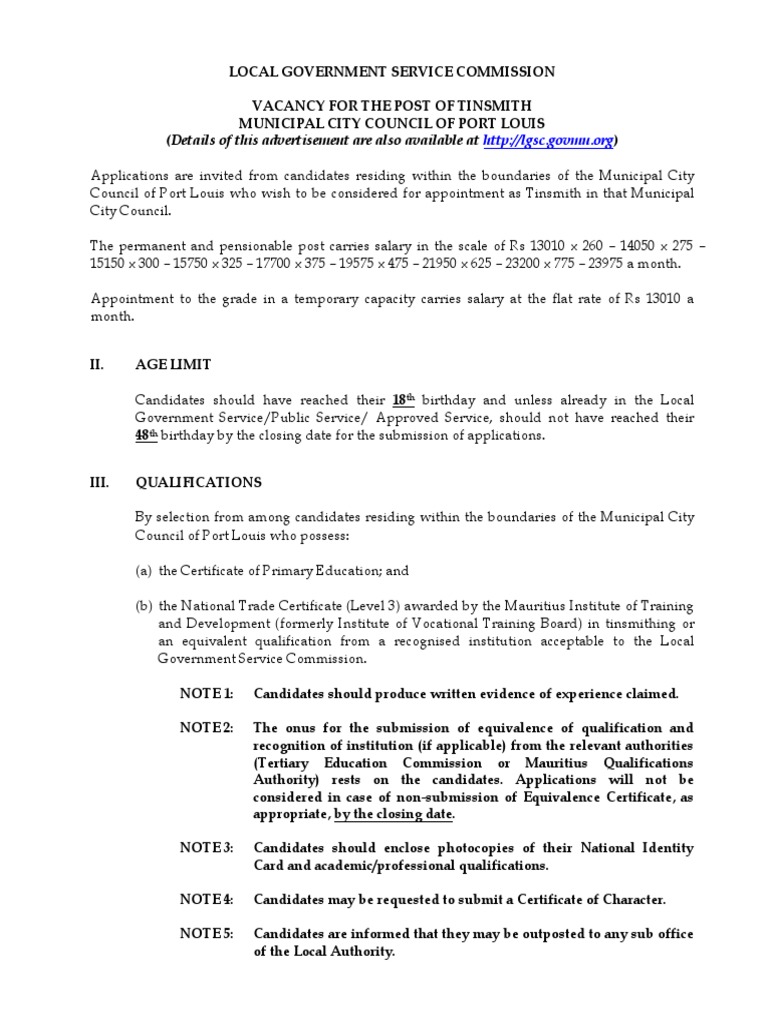 Tinsmith MCCP Ext 11oct18 | PDF | Government | Business