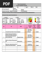 Tyre Risk Assessment | PDF | Tire | Hazards