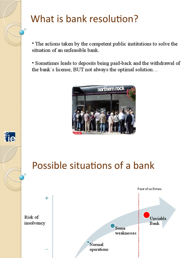 What Is Bank Resolution? | PDF | Banks | Interbank Lending Market