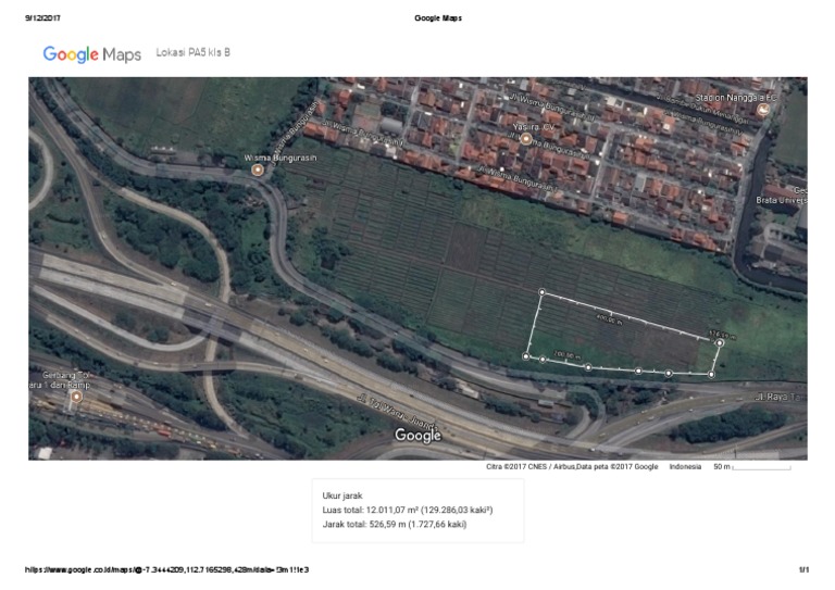 Google Maps PA5 Kls R1 | PDF