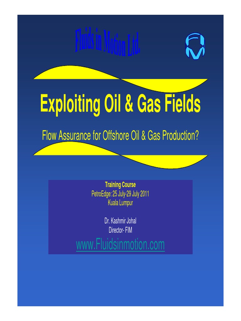 Exploiting Oil & Gas Fields - FA Training-1KJ-Day 1 PDF | PDF | Blowout ...