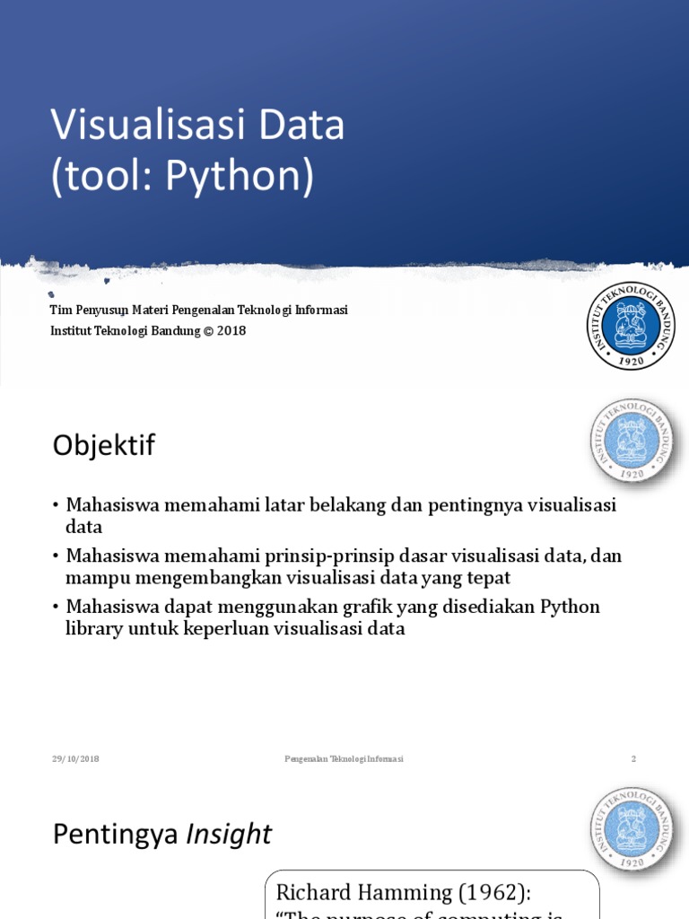 Mgg11 Python VisualisasiData | PDF
