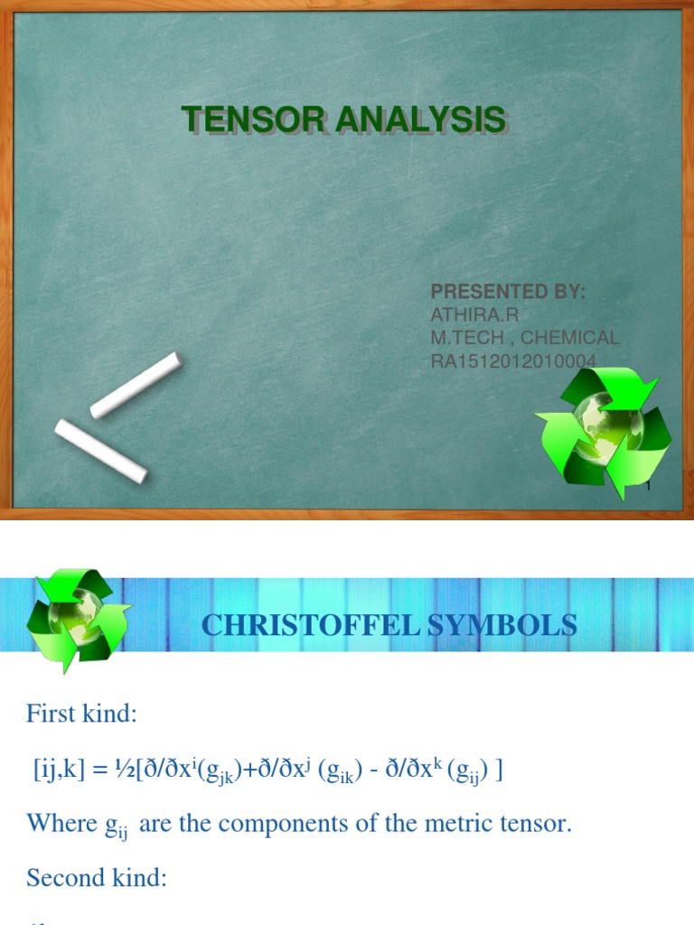 Tensor Analysis: Presented by | PDF | Spacetime | Topology