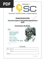 VVM Question Papers PDF | PDF | Online And Offline | Science Education