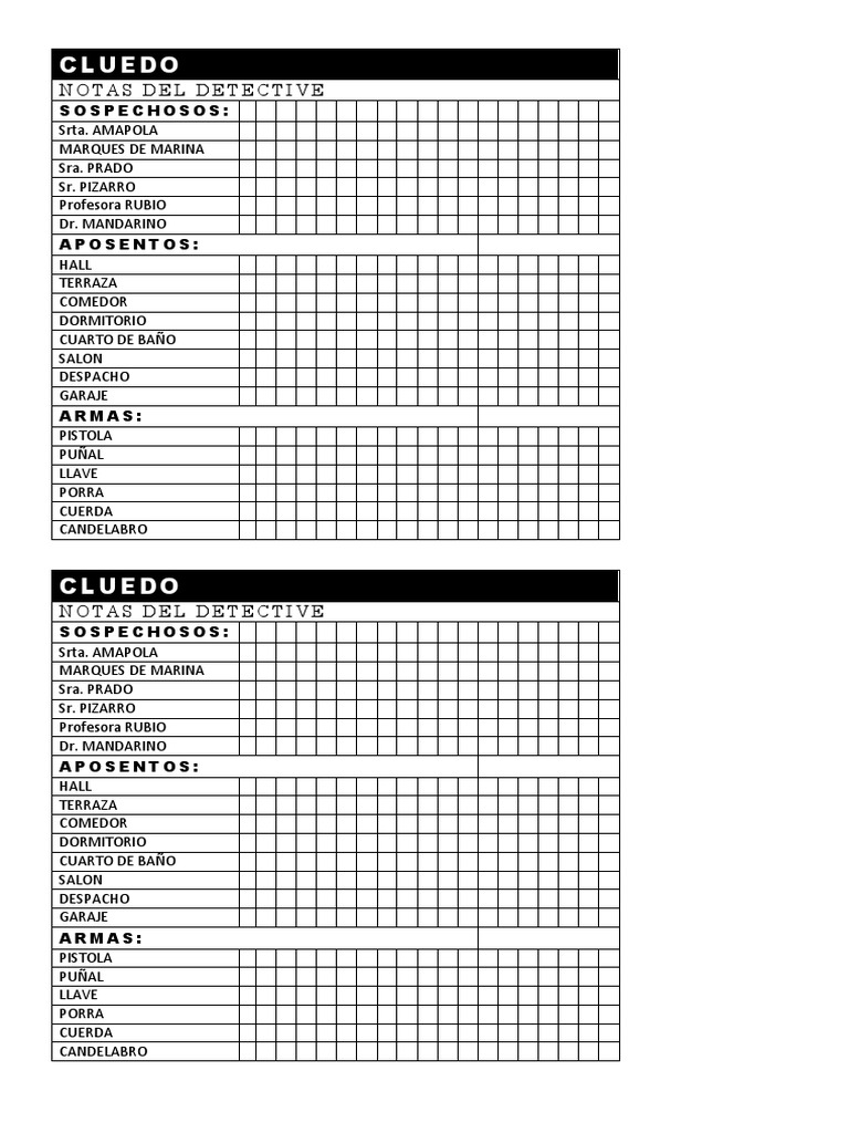 Cluedo
