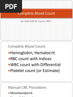 FBC Results Interpretation Guide | PDF | Anemia | Epidemiology