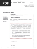 Carta Informativa - Modelos de Carta | PDF | Dividendo | Contabilidade