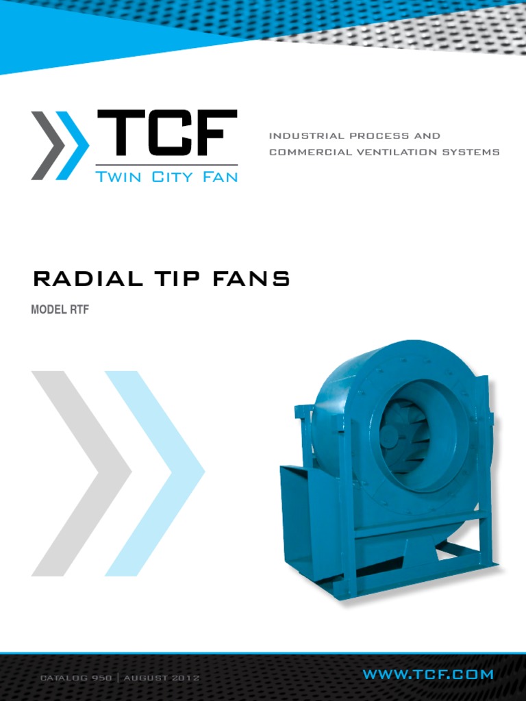Radial Tip Fans Catalog 950 | PDF | Mechanical Engineering | Building ...