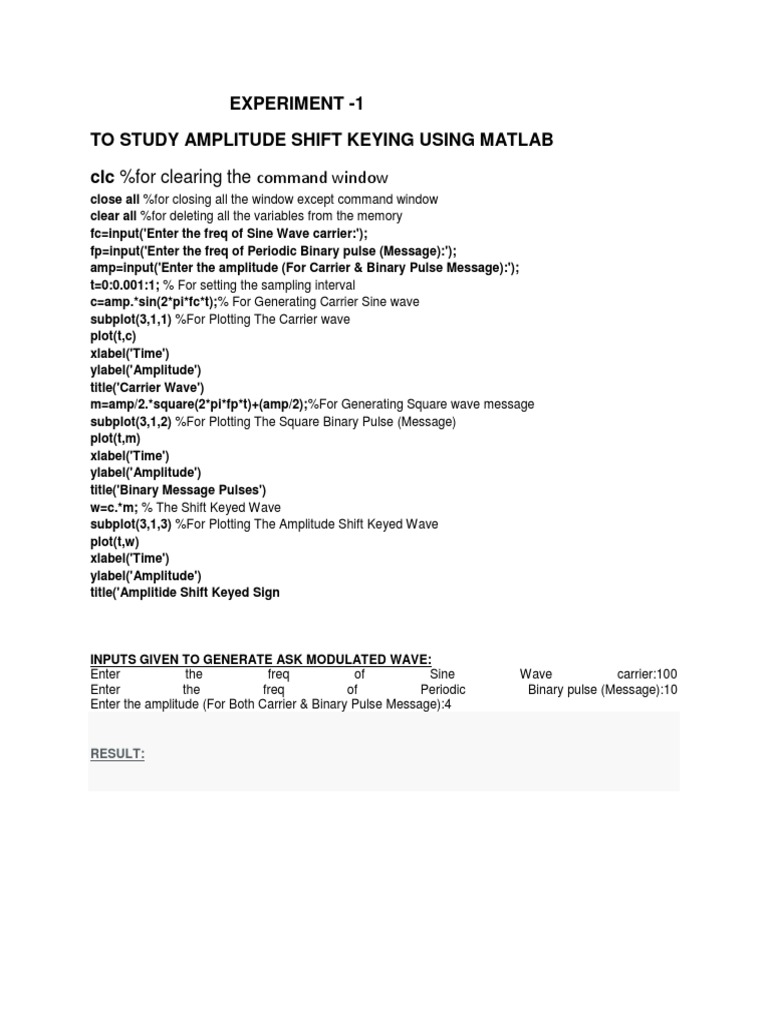 DC Lab File | PDF | Sampling (Signal Processing) | Modulation