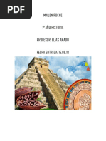 Cultura Azteca Infografía | PDF