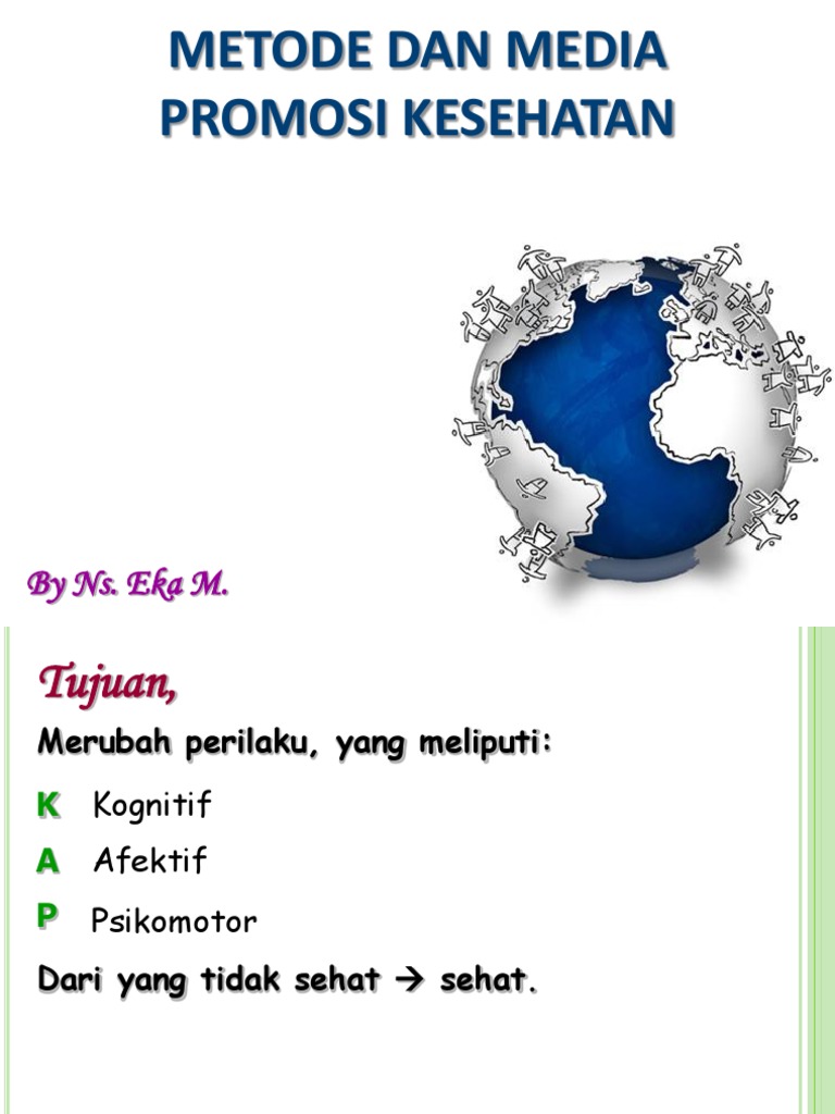 Power Point Metode Dan Media Promosi Kesehatan | PDF
